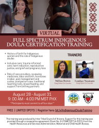 Current Training & Events | Inter Tribal Council of Arizona